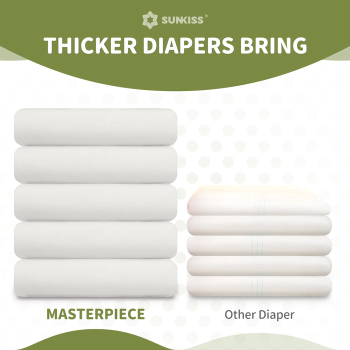 SUNKISS Masterpiece Adult Diapers With Tabs
